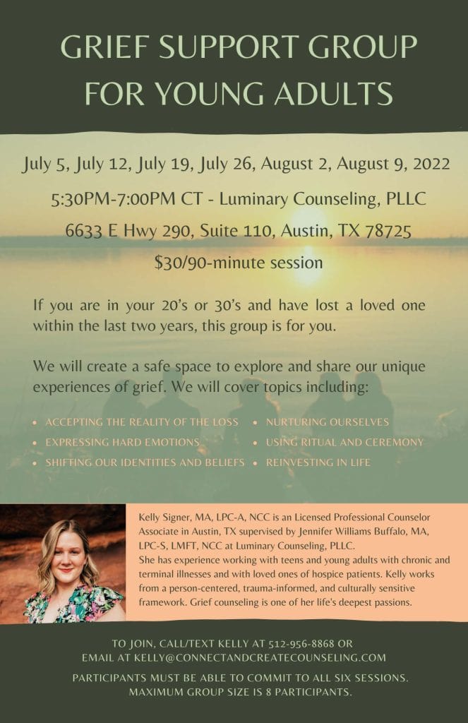 Grief & Loss | Luminary Counseling