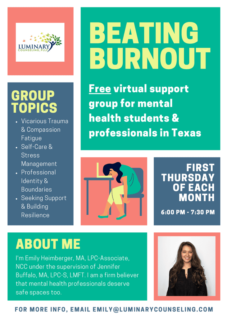 Burnout Support Group - Luminary Counseling